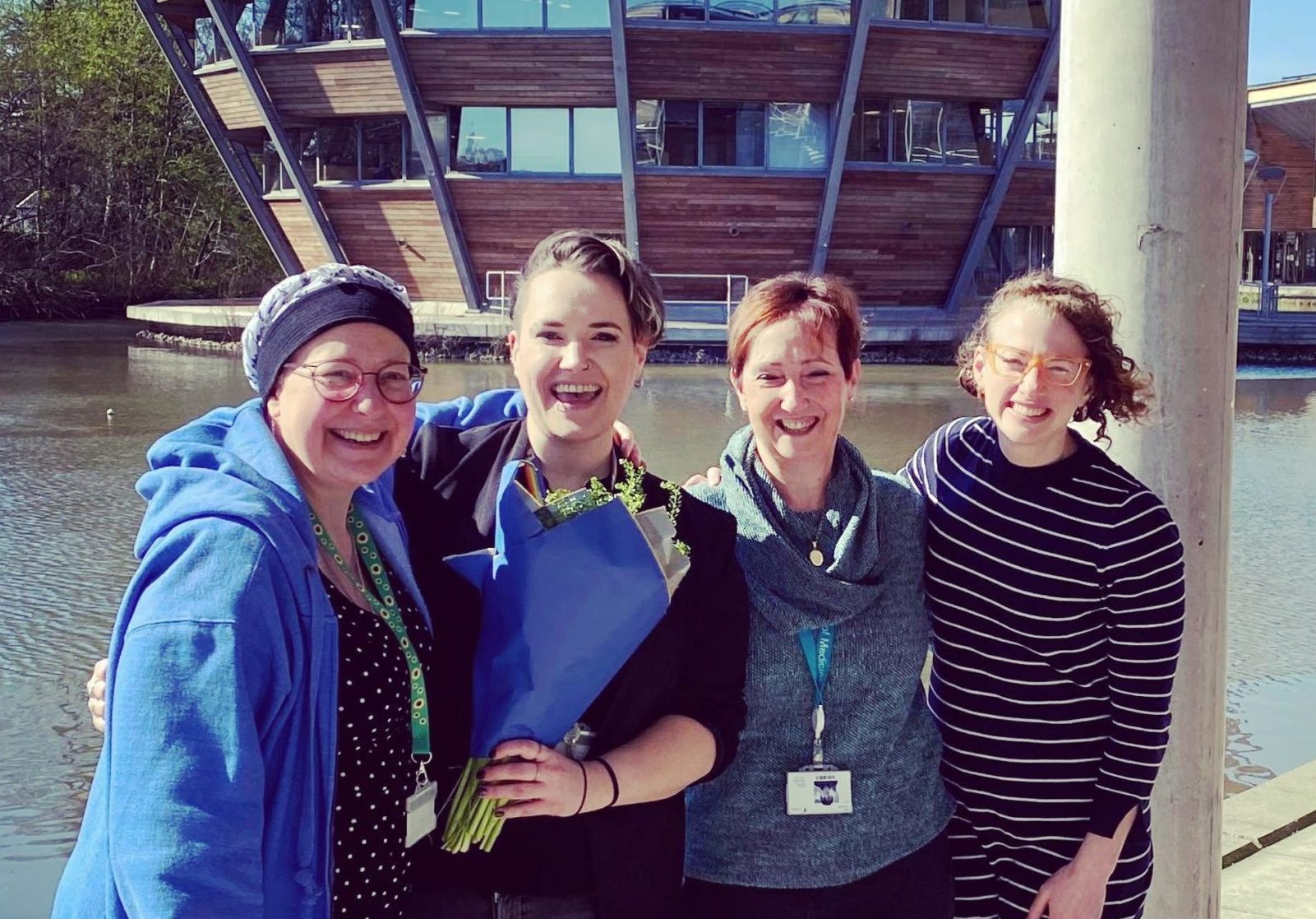 Congratulations to Harriet ‘Alfie’ Cameron who passed their PhD viva ...