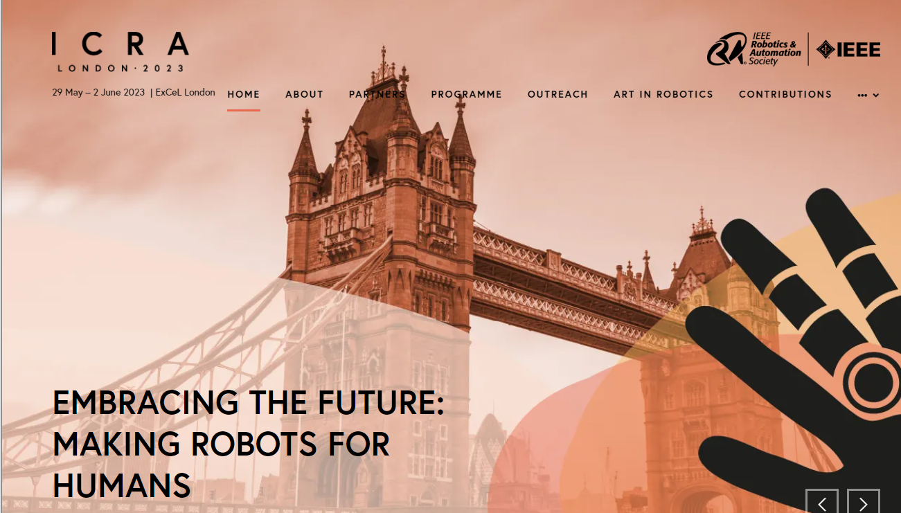 CDT student paper accepted at ICRA2022 Conference : Horizon CDT